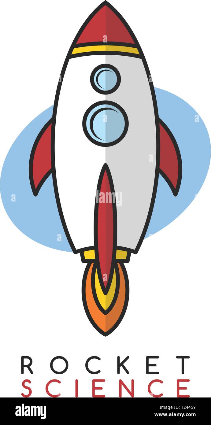 rocket science space voyager theme vector art Stock Vector Image & Art ...