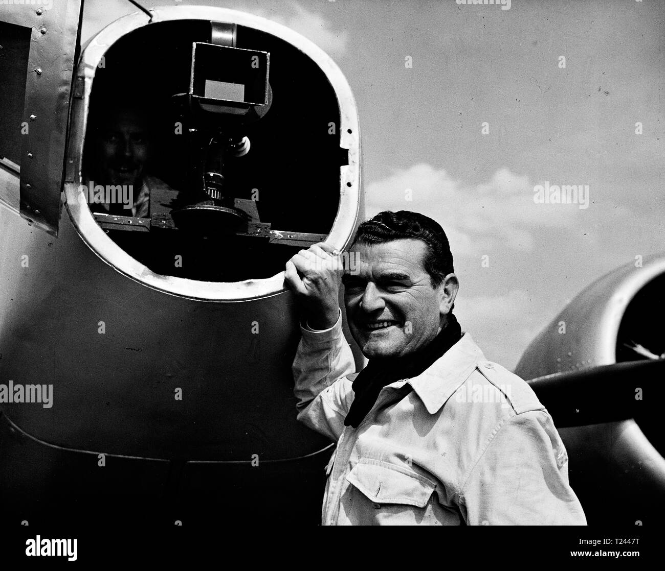 The Man in the Sky (1957) Jack Hawkins, Date: 1957 Stock Photo - Alamy