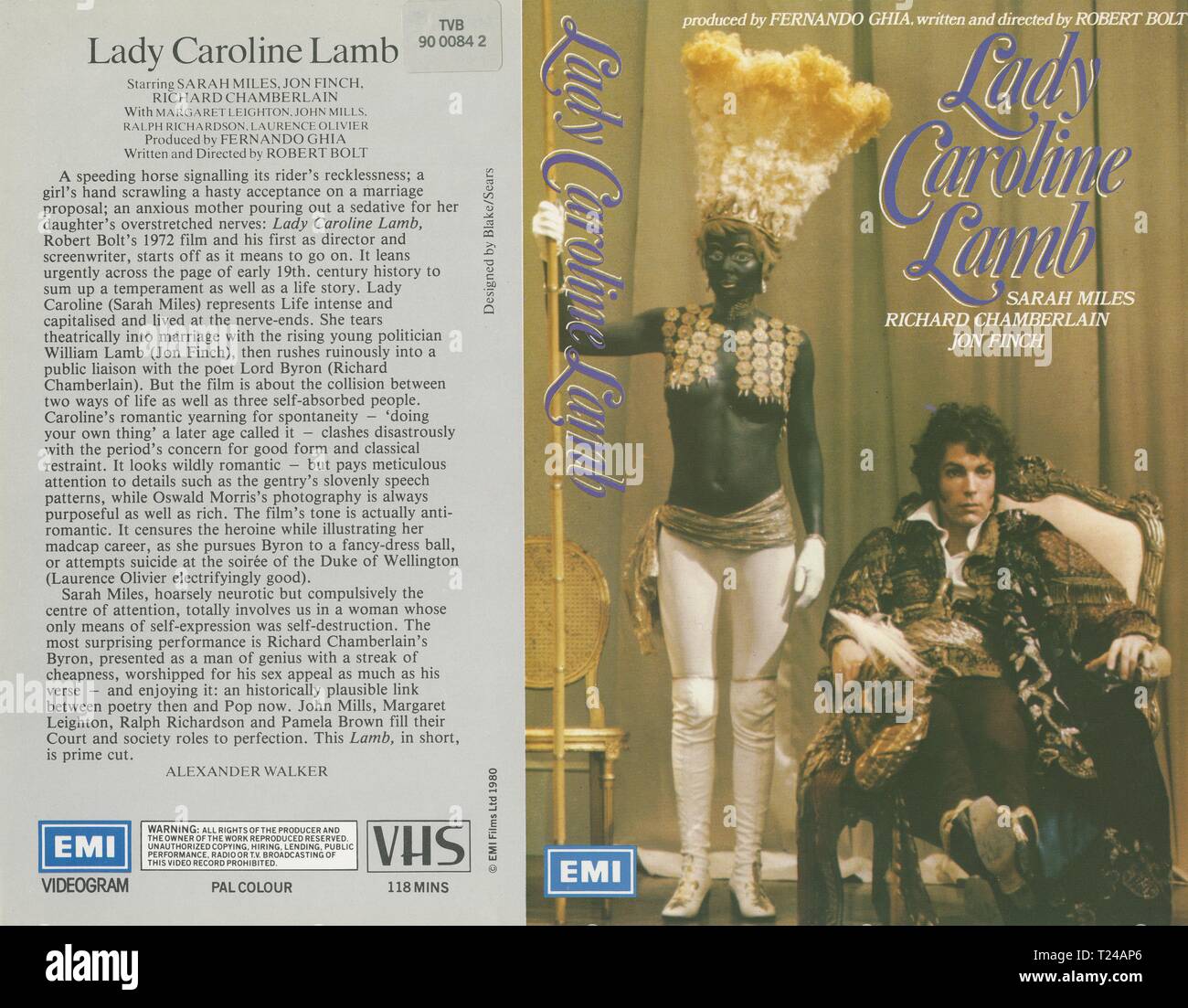 Lady Caroline Lamb (1972) Publicity information, Date: 1972 Stock Photo ...