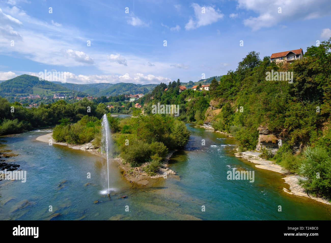Lim river fountain hi-res stock photography and images - Alamy