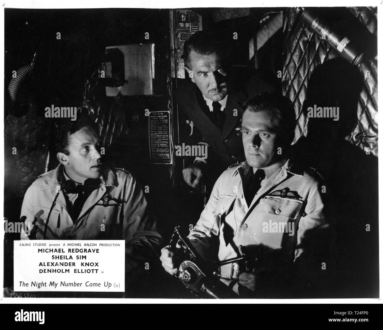 The Night My Number Came Up (1955) David Orr, Michael Redgrave, Nigel ...