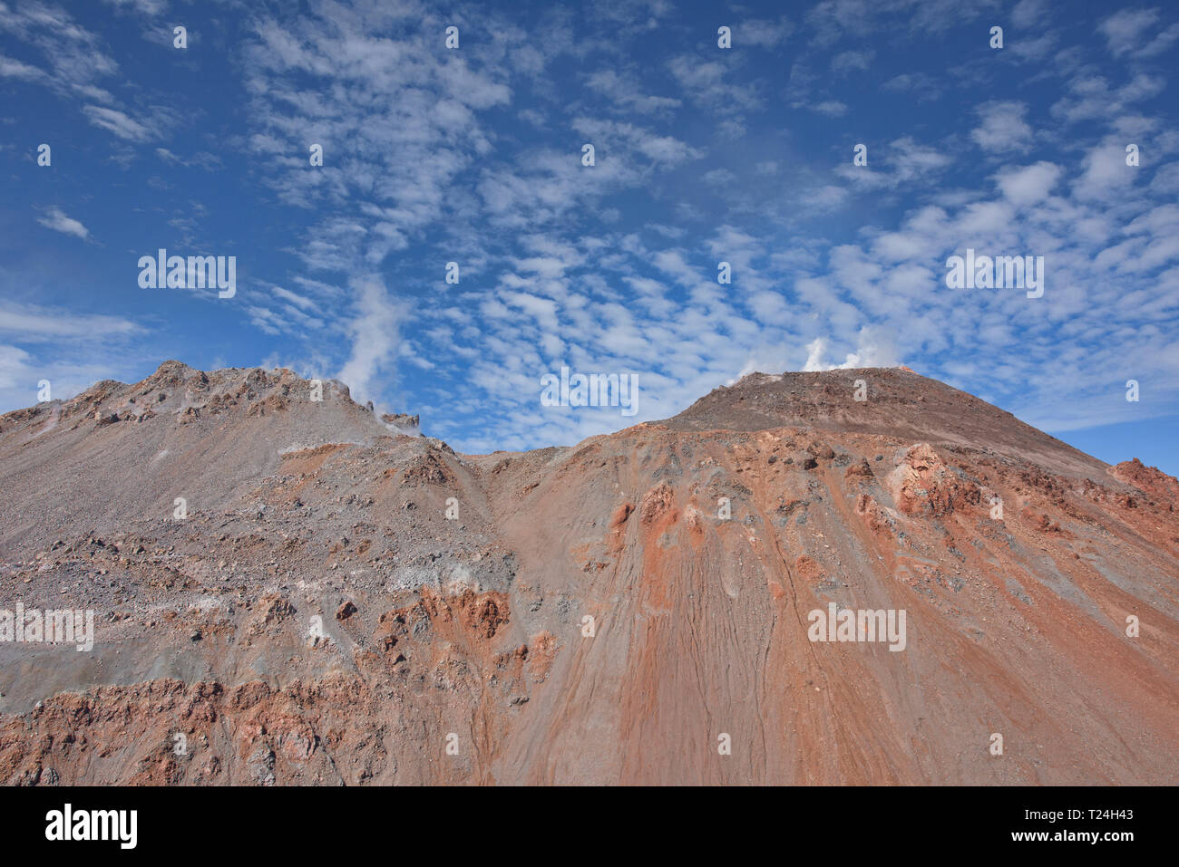 Chaitén volcano, Pumalin National Park, Patagonia, Chaitén, Chile Stock ...