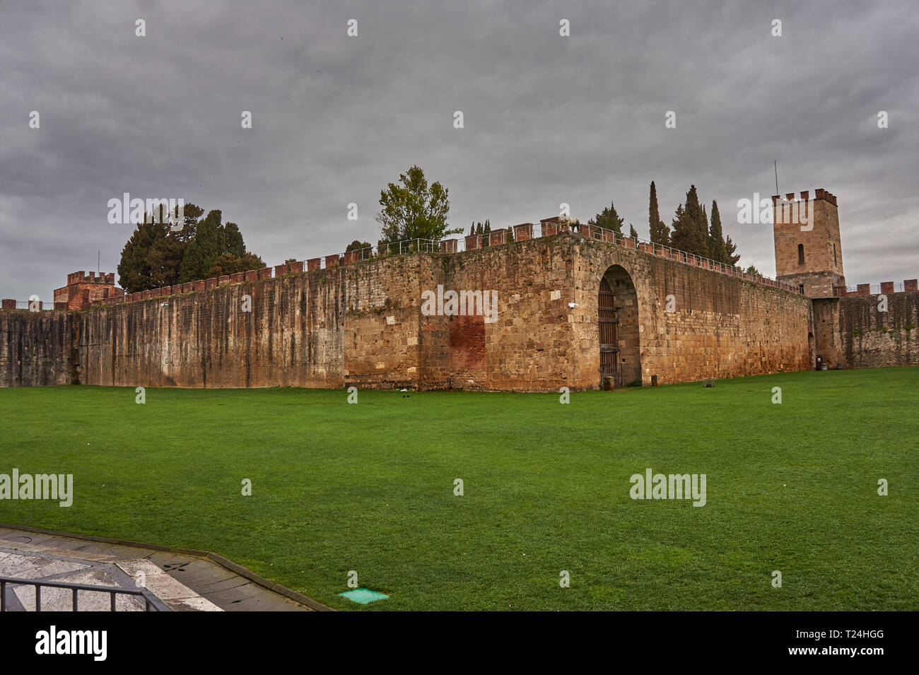 Exterior of Campo Santo known as Camposanto Monumentale (monumental ...