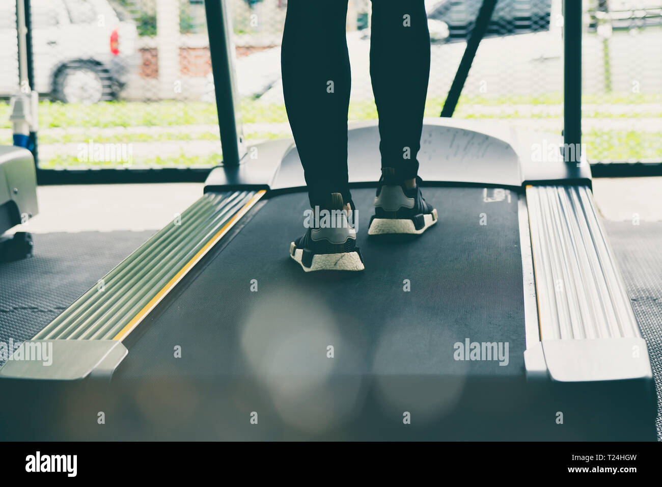 Tracking human exercise hi-res stock photography and images - Alamy