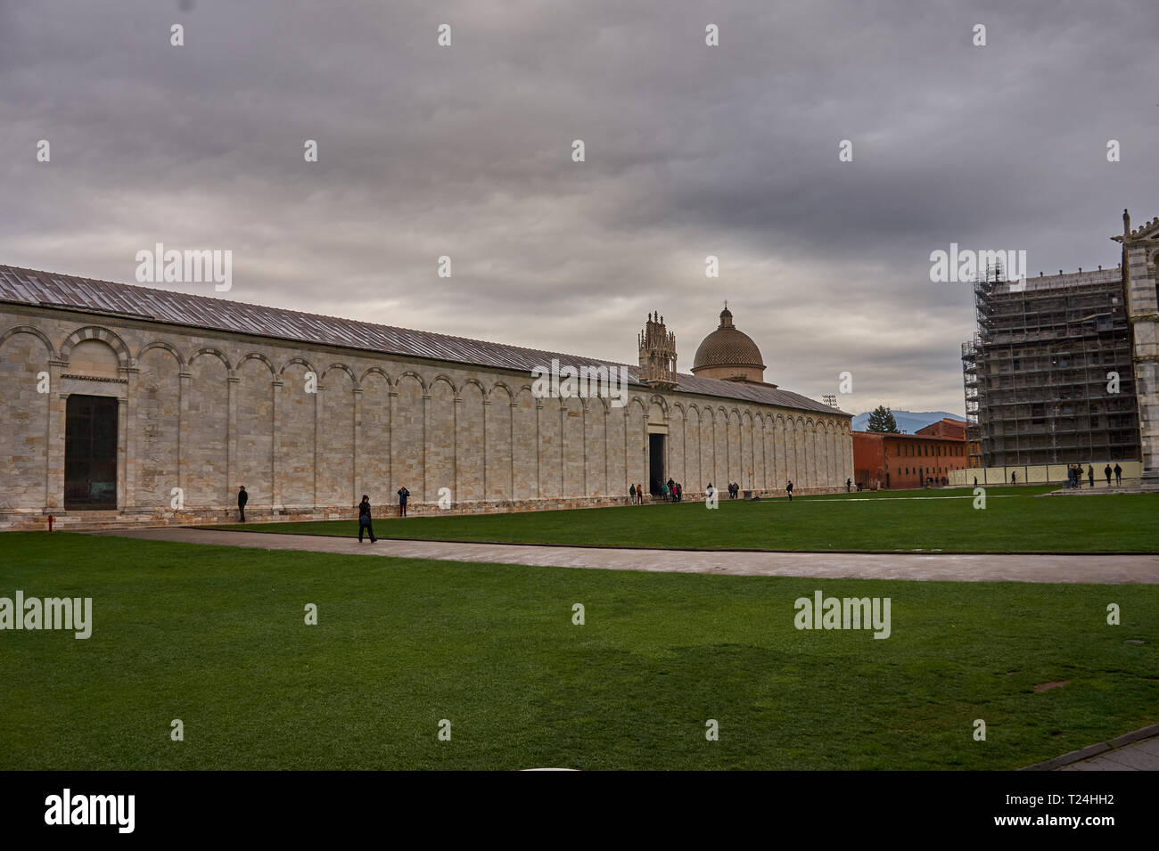 Exterior of Campo Santo known as Camposanto Monumentale (monumental ...