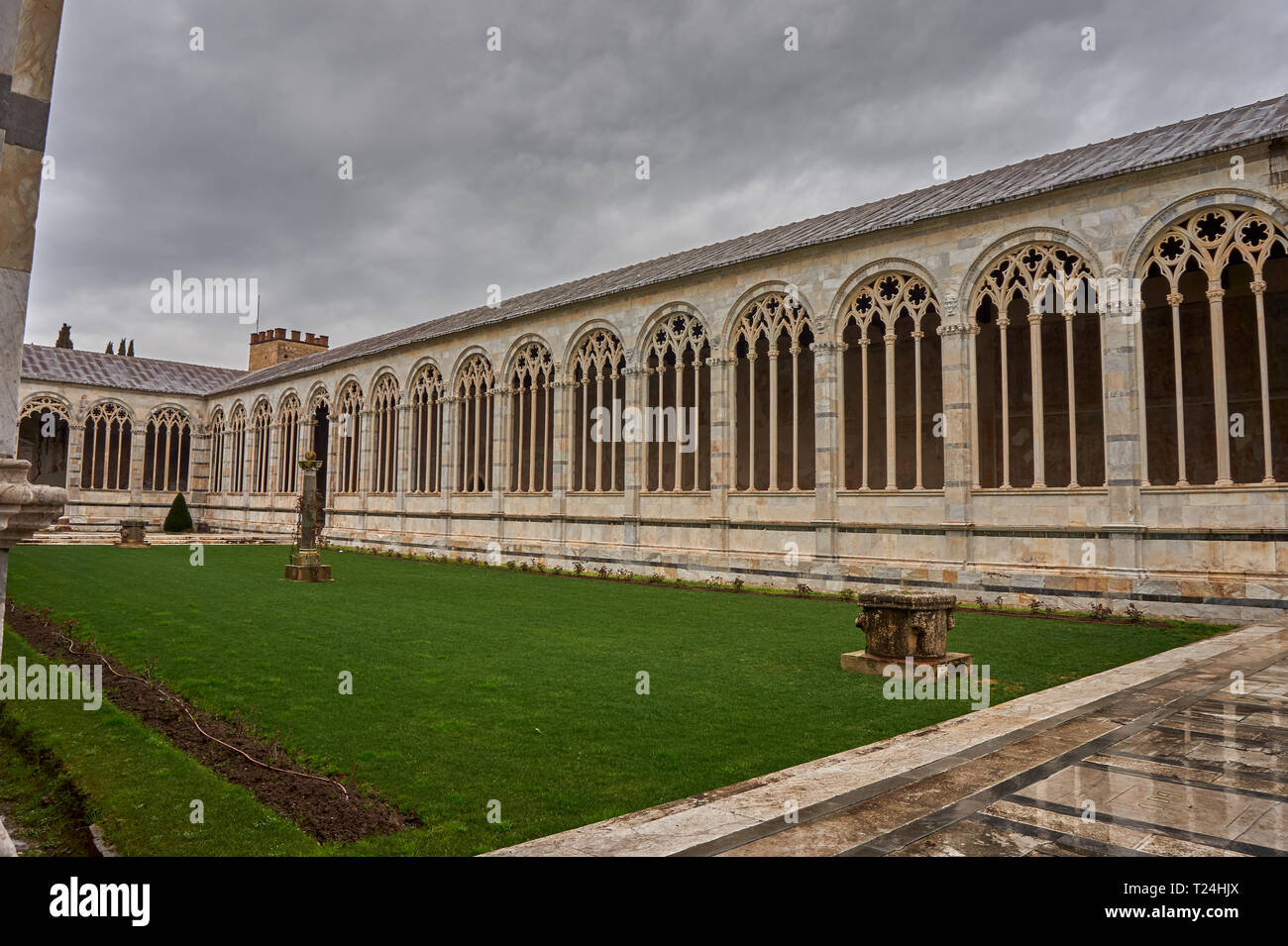 Exterior of Campo Santo known as Camposanto Monumentale (monumental ...