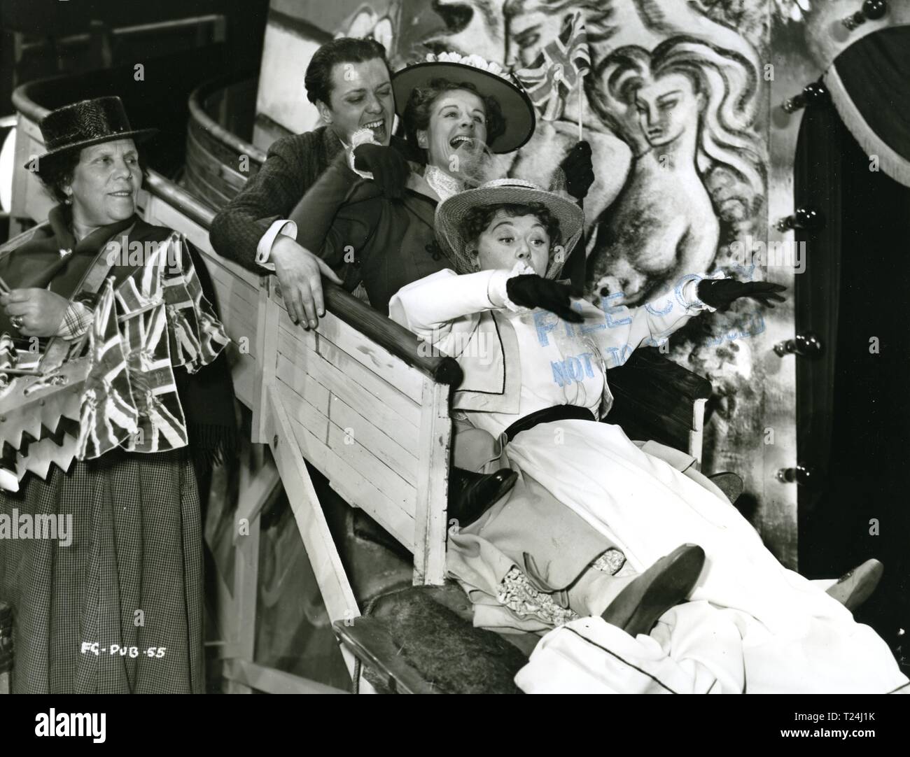 The Magic Box (1952) Richard Attenborough, Margaret Johnston, Glynis Johns, Date: 1952 Stock ...