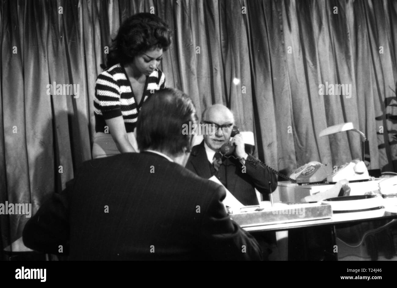 Man About the House (1974) Pauline Peart, Arthur Lowe, Date: 1974 Stock ...