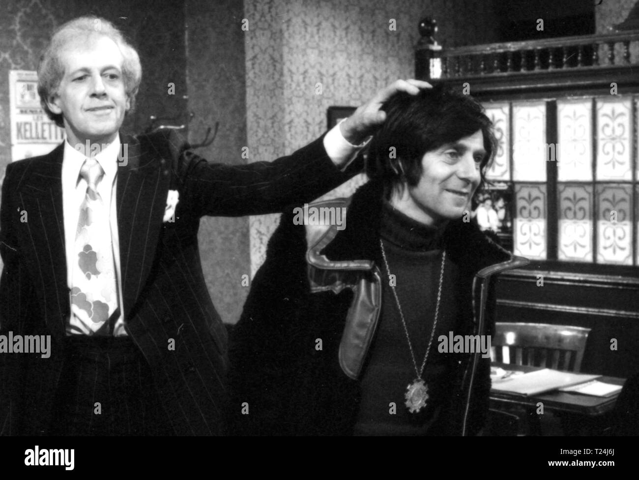 Man About the House (1974) Michael Ward, Melvyn Hayes, Date: 1974 Stock ...