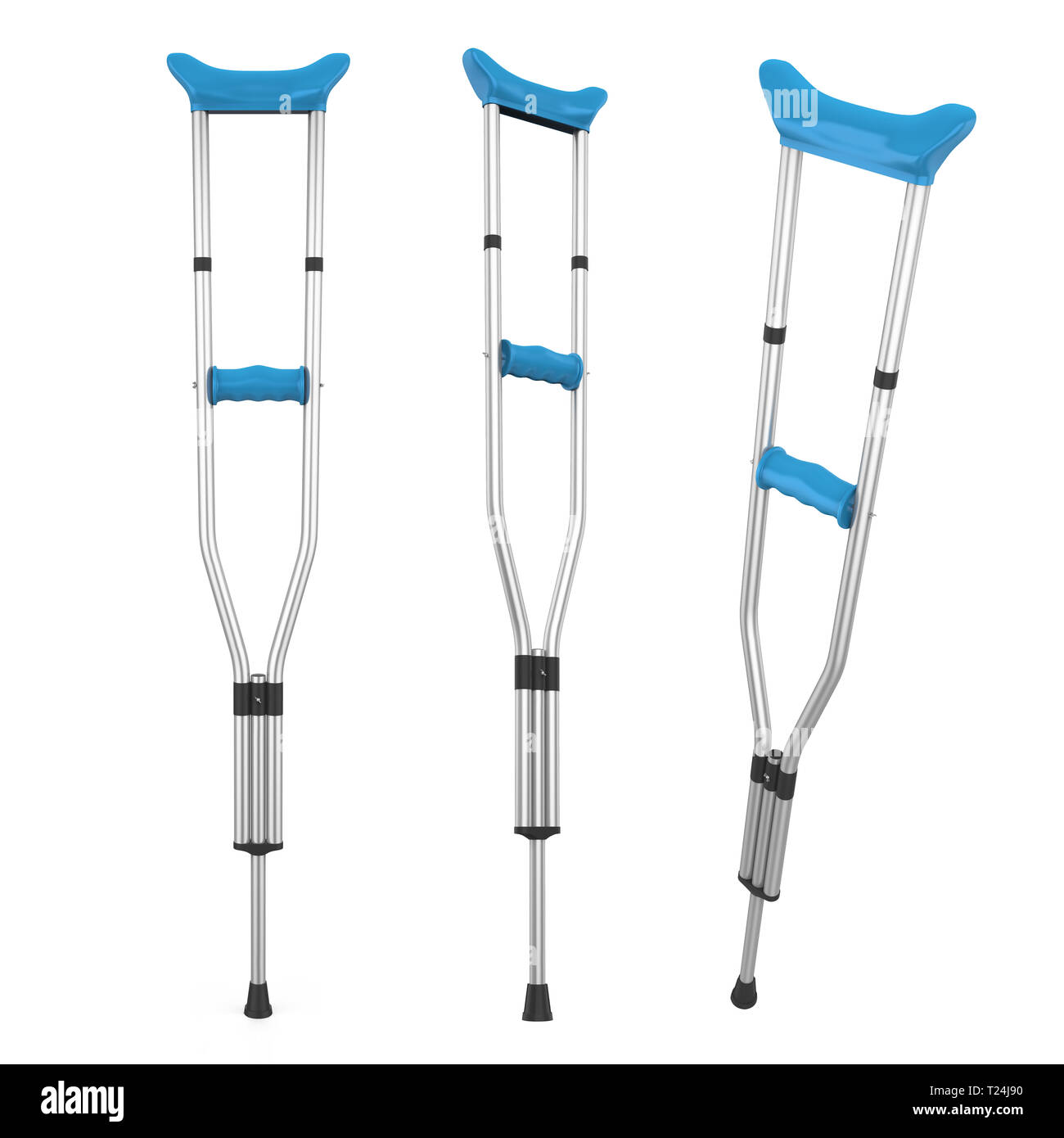 Crutches isolated hi-res stock photography and images - Alamy