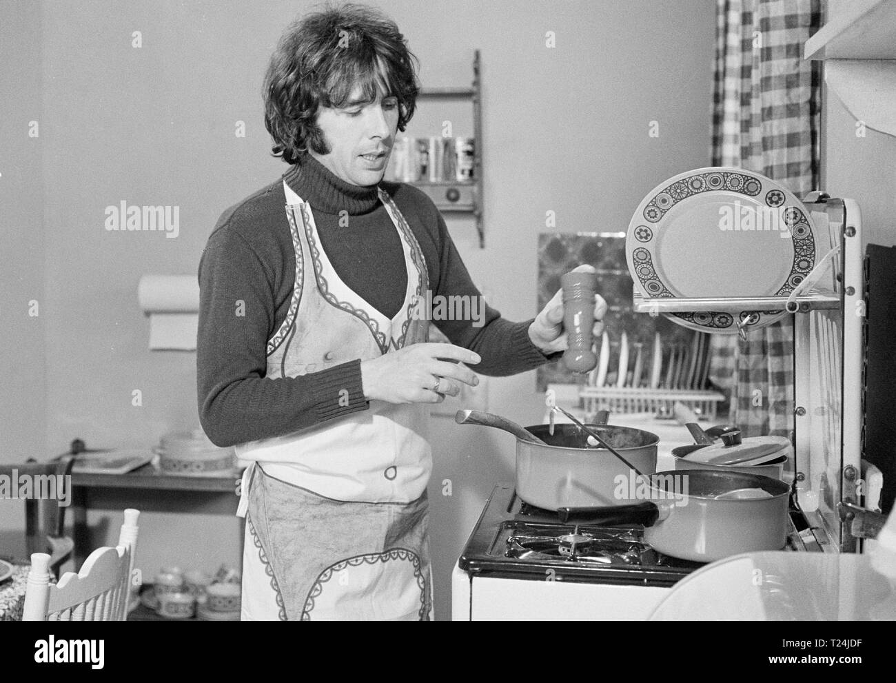 Man About the House (1974) Richard O'Sullivan, Date: 1974 Stock Photo ...