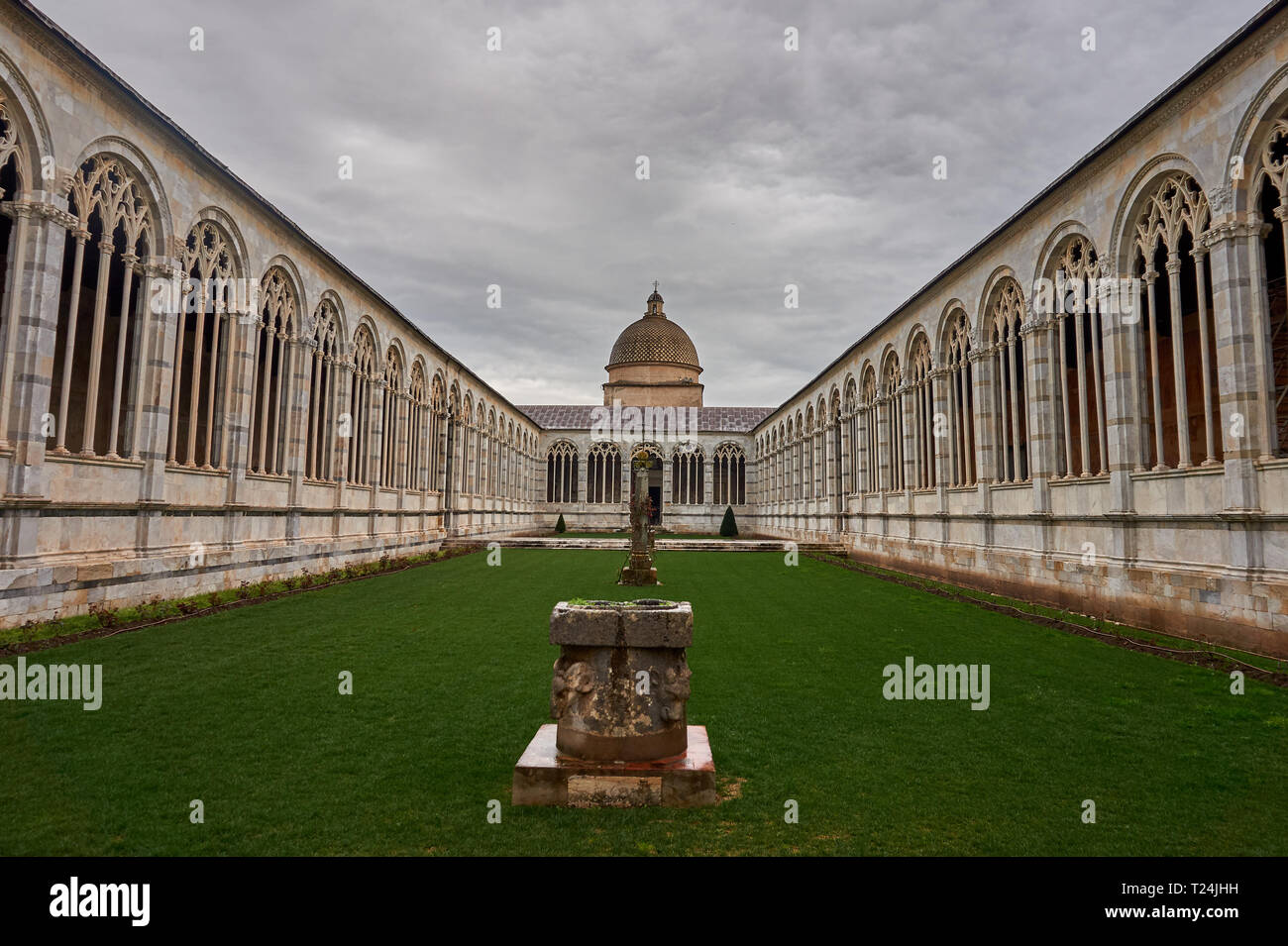 Exterior of Campo Santo known as Camposanto Monumentale (monumental ...