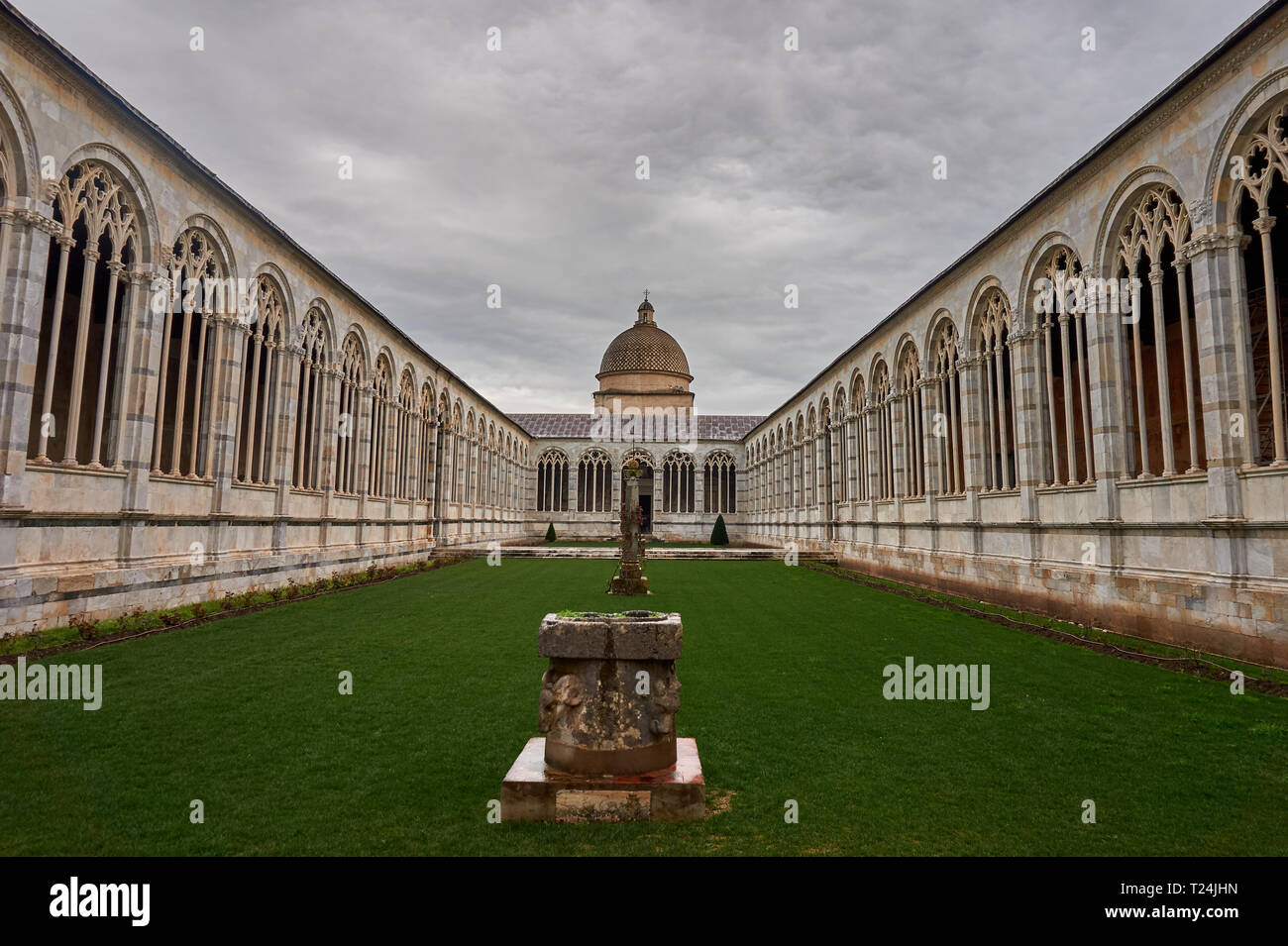 Exterior of Campo Santo known as Camposanto Monumentale (monumental ...