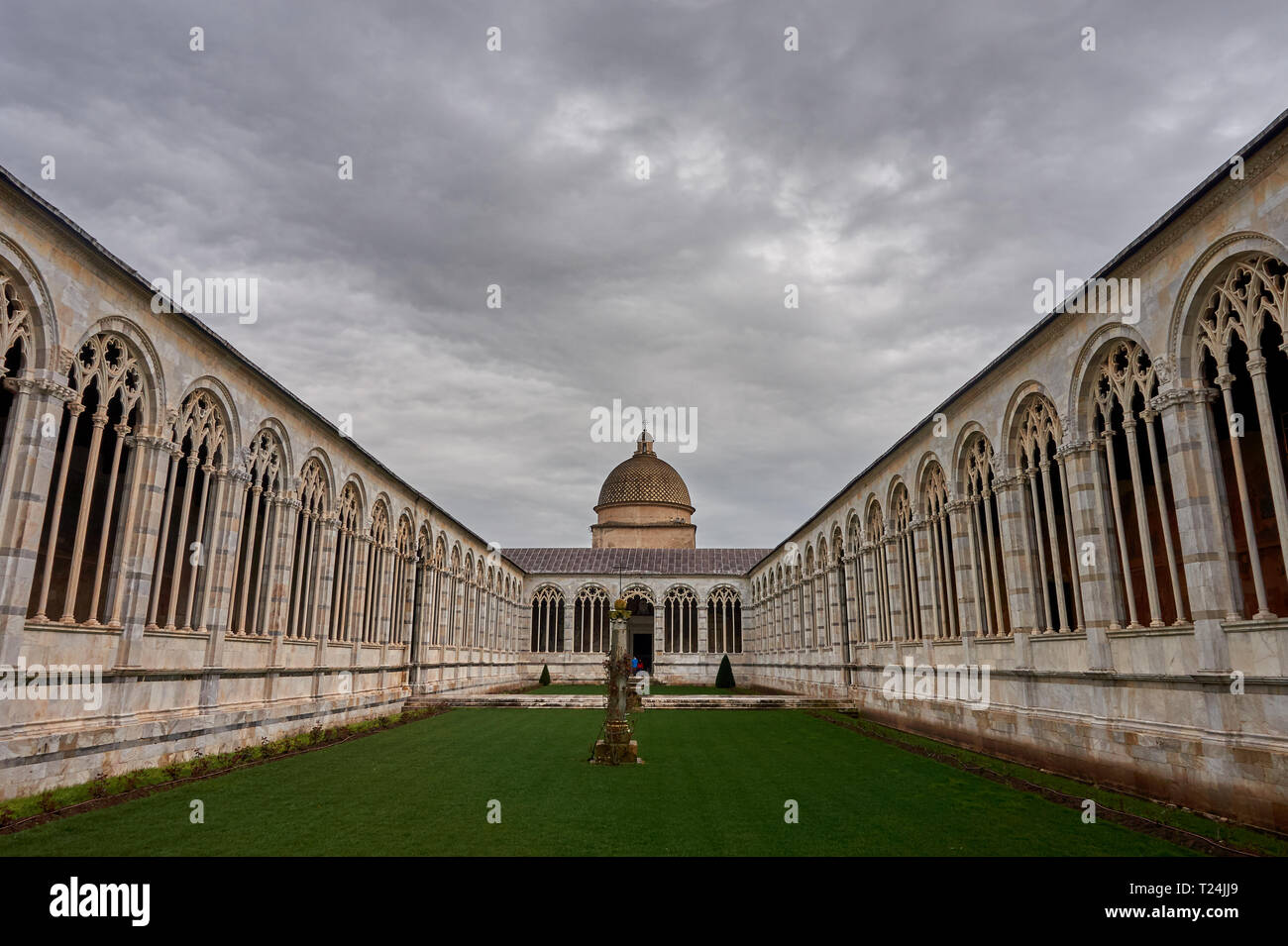 Exterior of Campo Santo known as Camposanto Monumentale (monumental ...