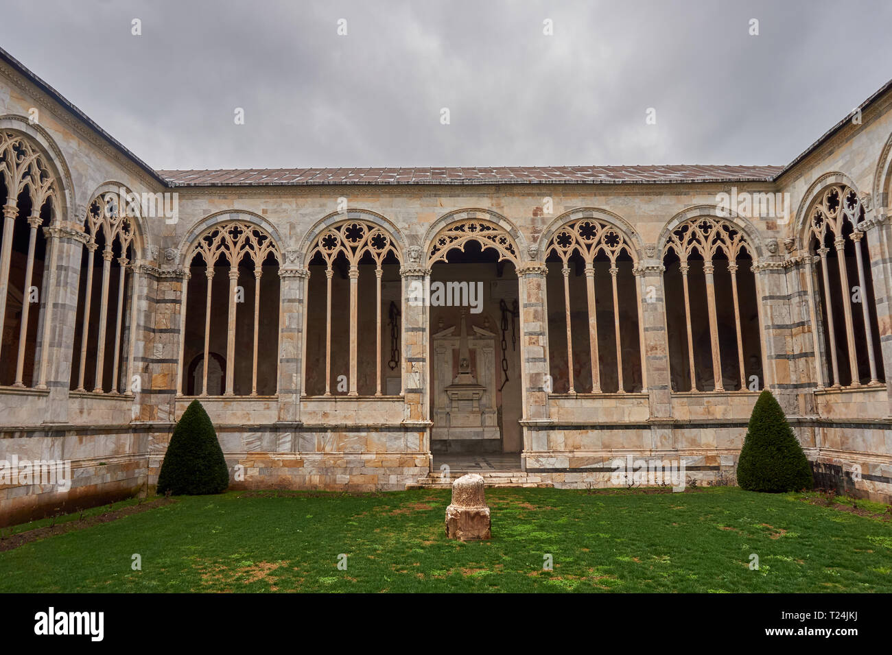 Exterior of Campo Santo known as Camposanto Monumentale (monumental ...