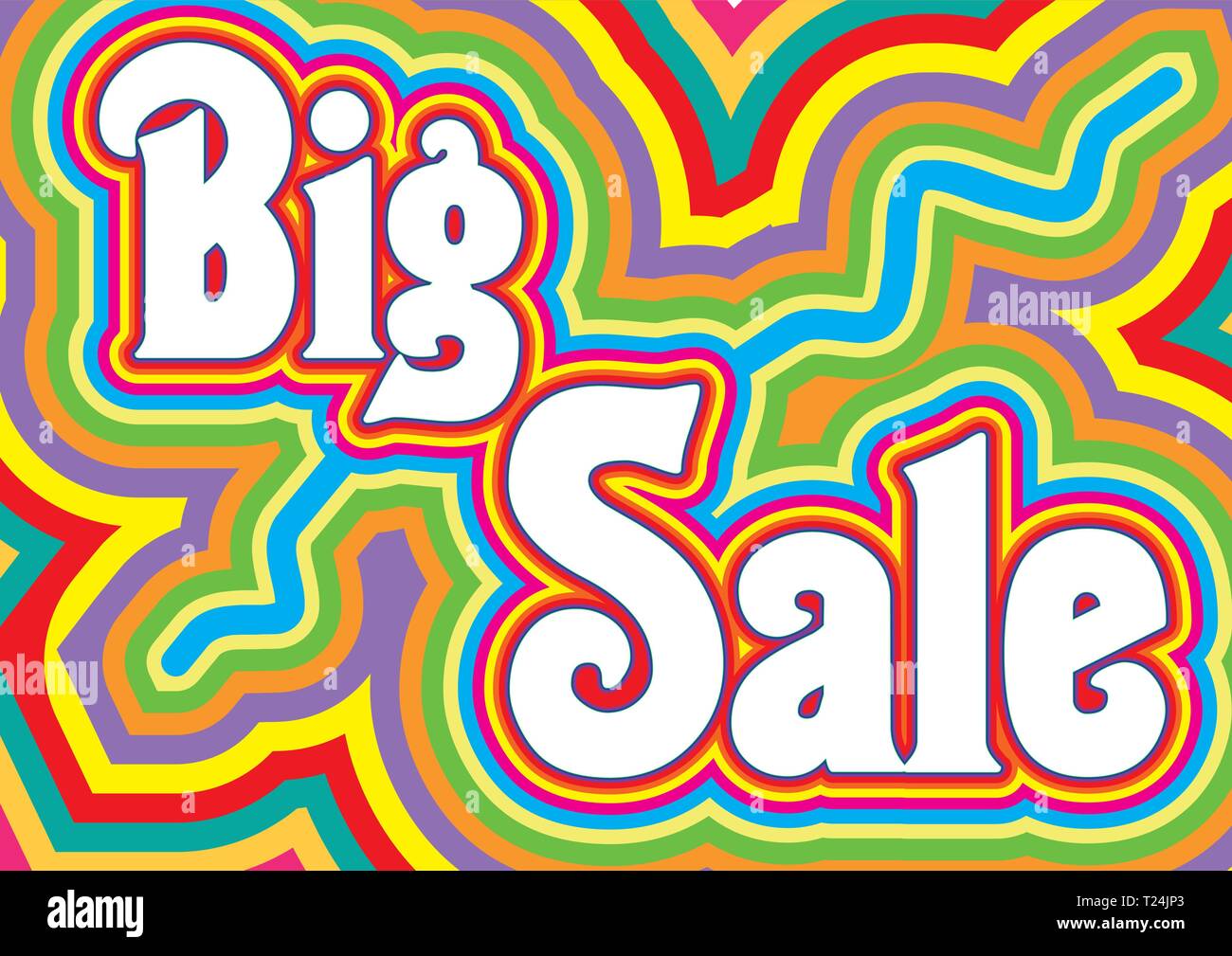 Big Sale retro title, vector illustration Stock Vector Image & Art - Alamy