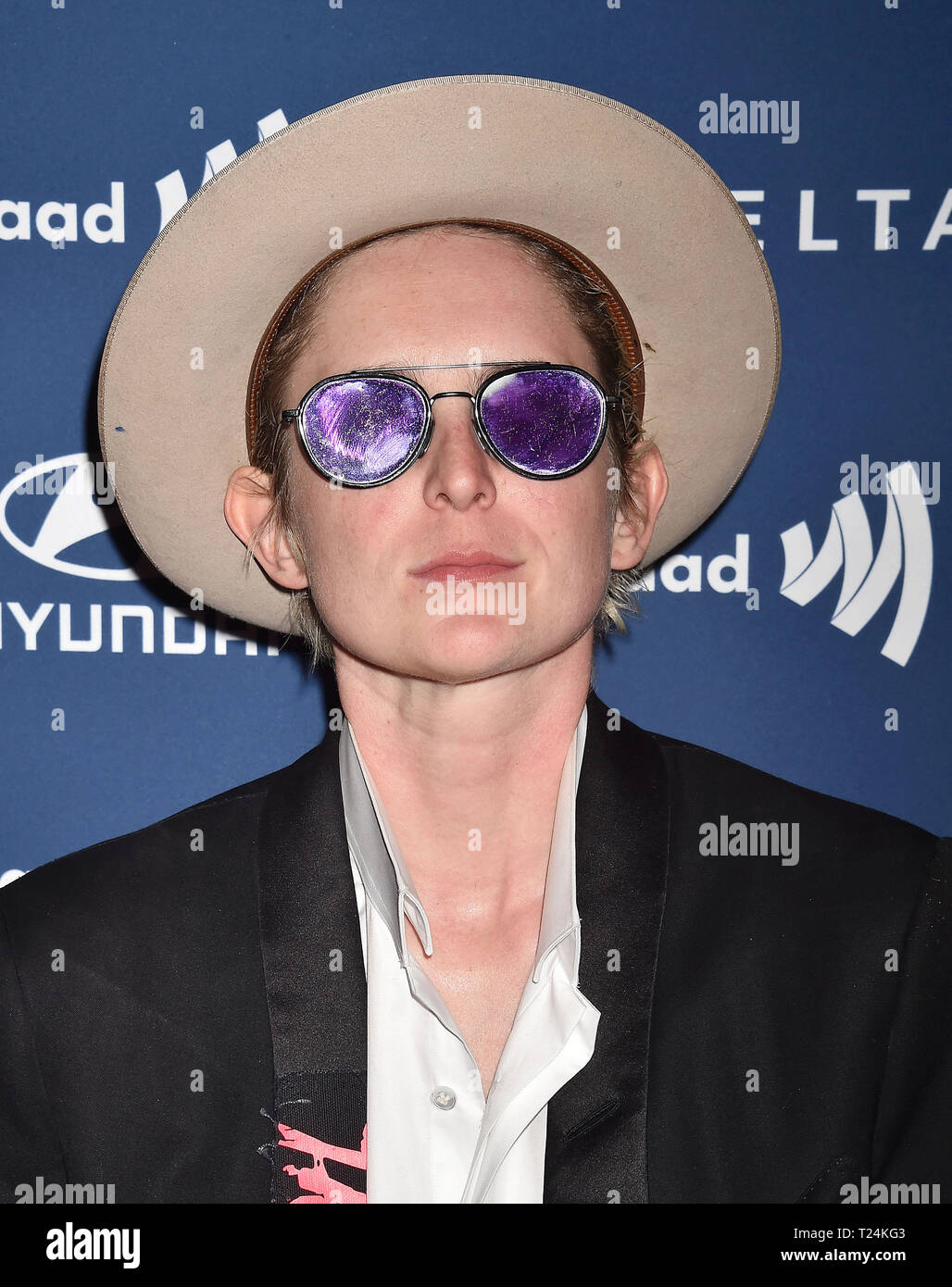 BEVERLY HILLS, CA - MARCH 28: Nats Getty attends the 30th Annual GLAAD ...