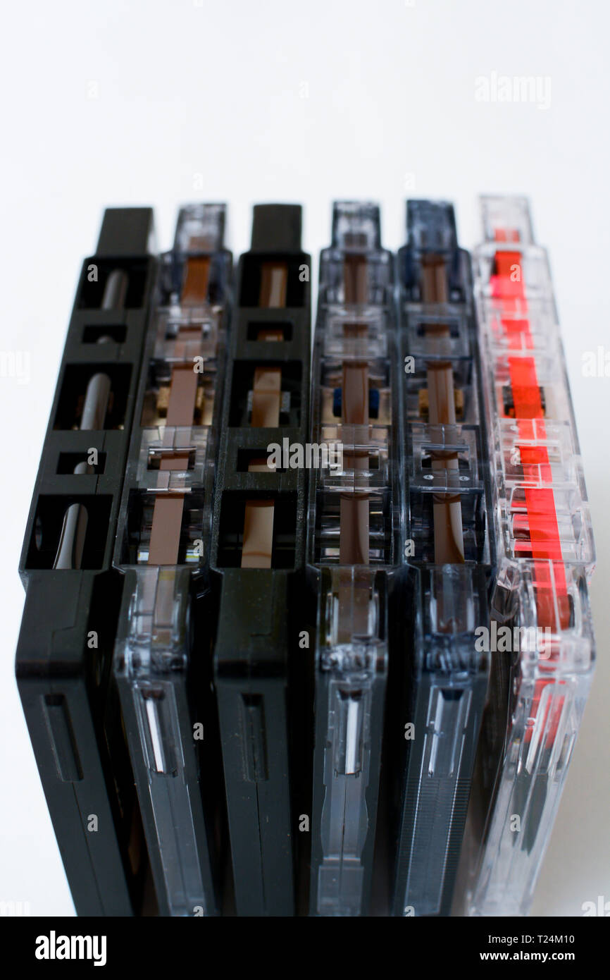 Cassette tapes, retro audio cassettes Stock Photo - Alamy