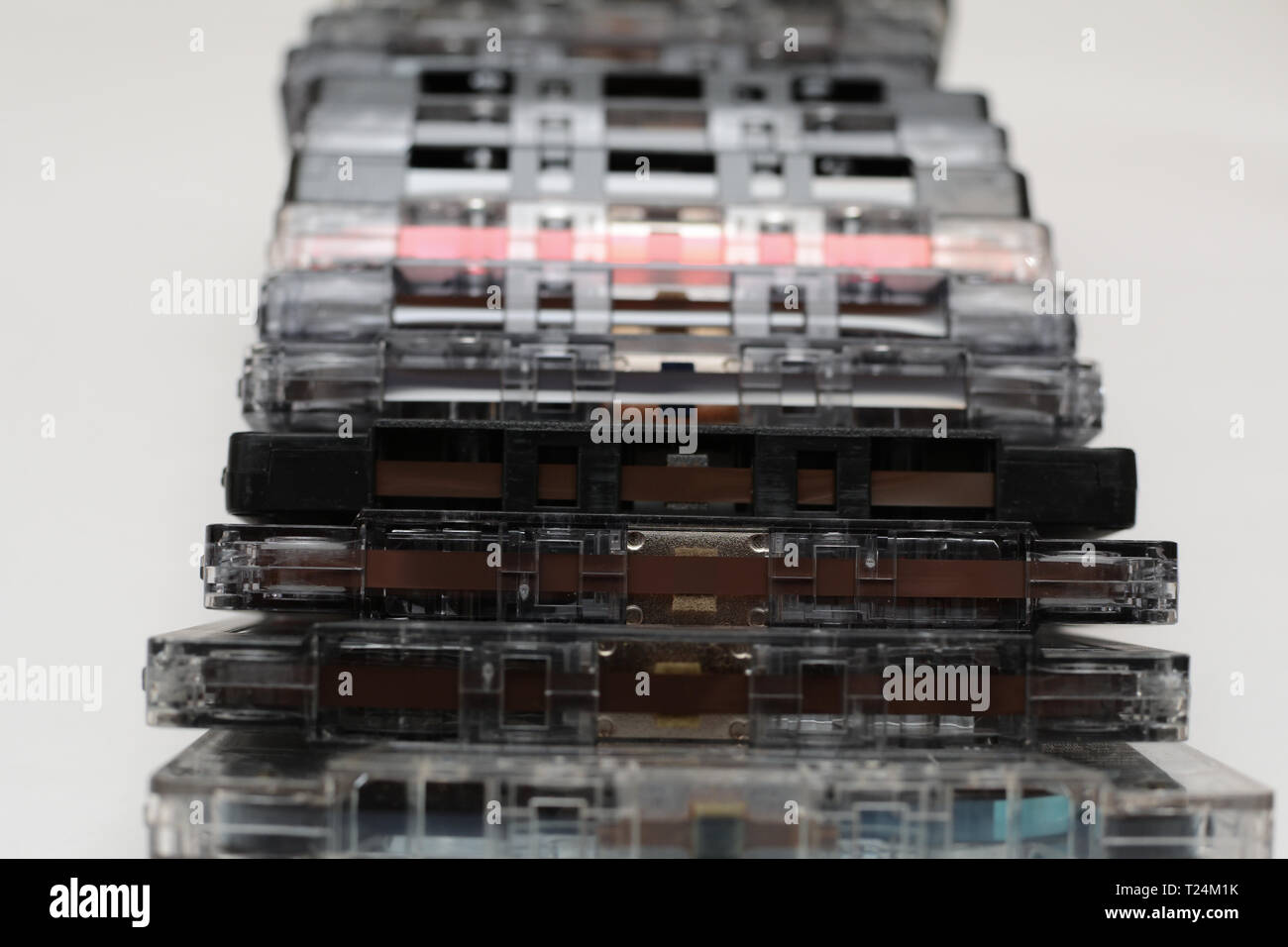 Cassette tapes, retro audio cassettes Stock Photo - Alamy