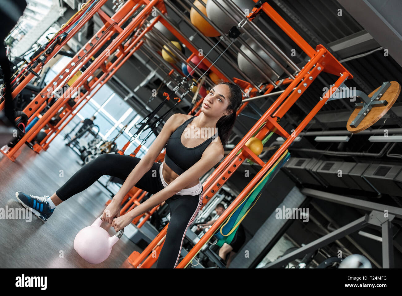 Kettlebar hi-res stock photography and images - Alamy