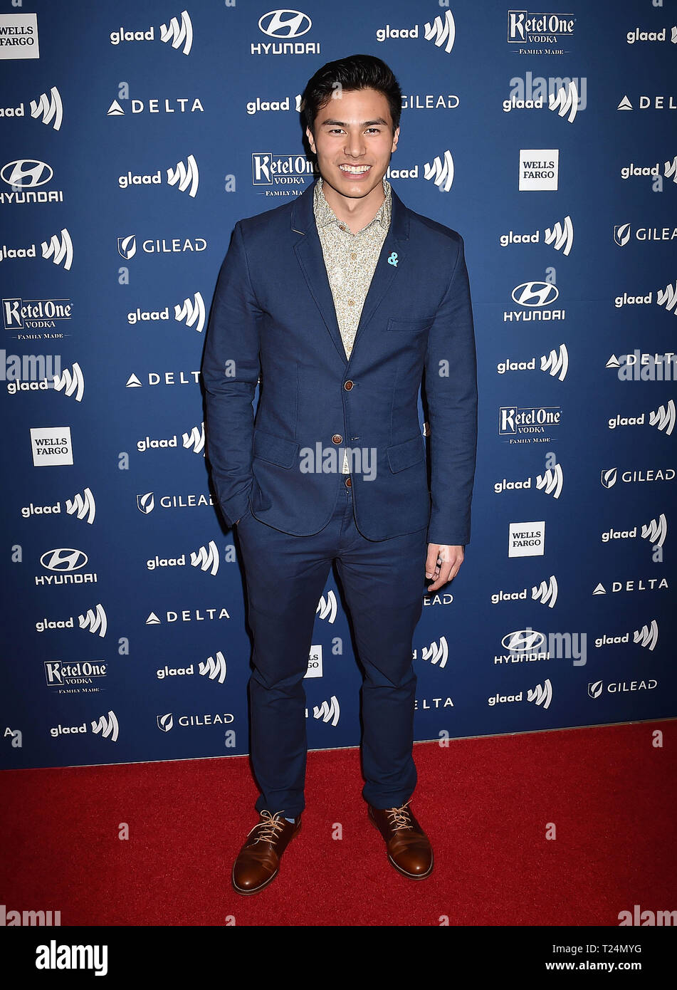 BEVERLY HILLS, CA - MARCH 28: Max Willems attends the 30th Annual GLAAD ...