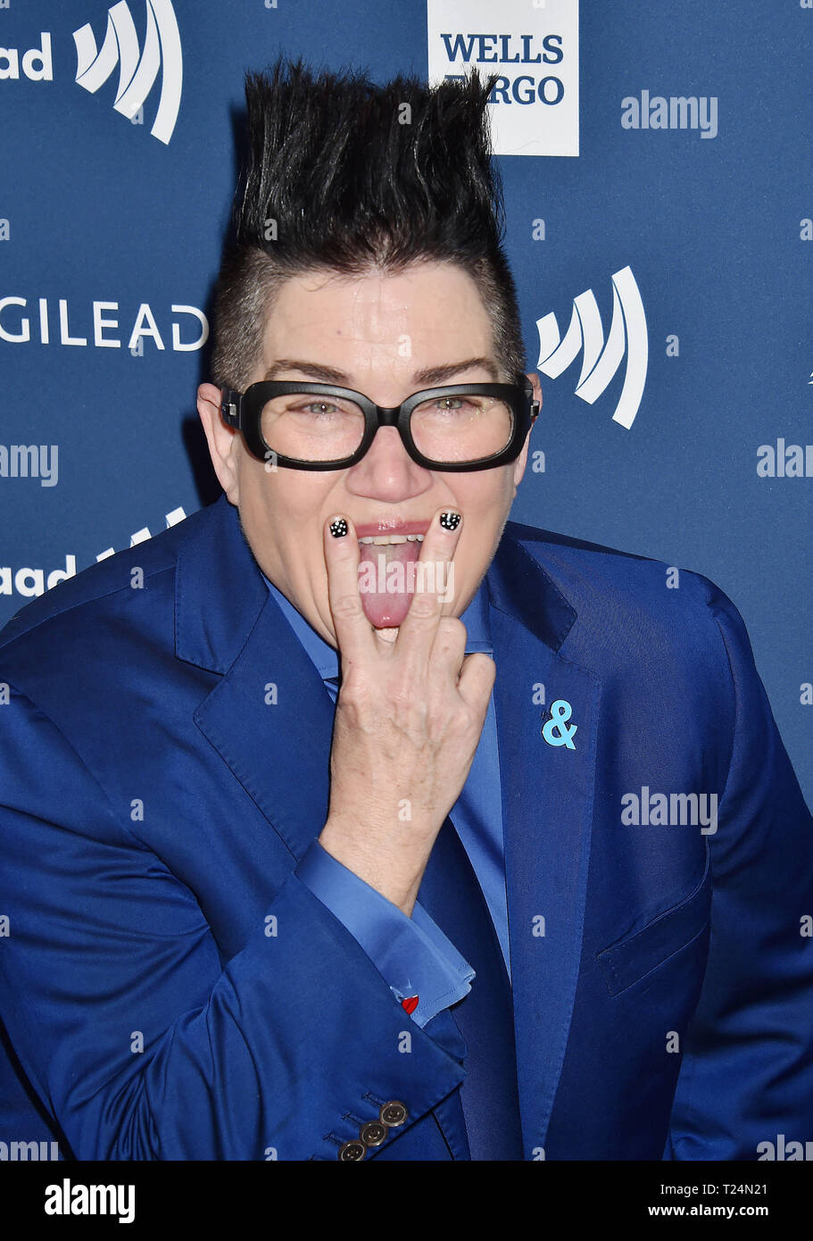 BEVERLY HILLS, CA - MARCH 28: Lea DeLaria attends the 30th Annual GLAAD ...