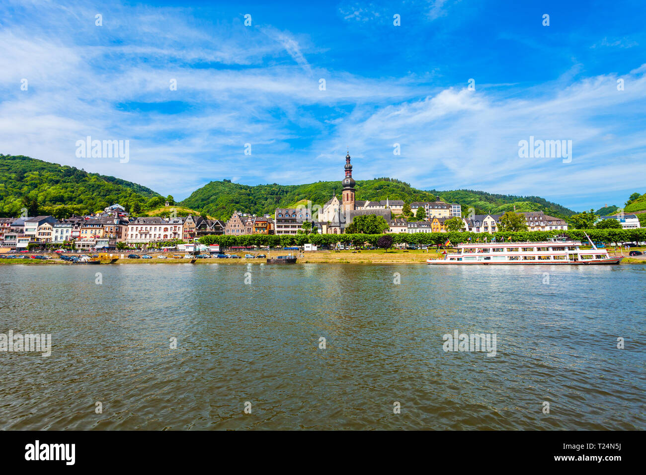 Cochem old town and Mosel river in Germany Stock Photo - Alamy