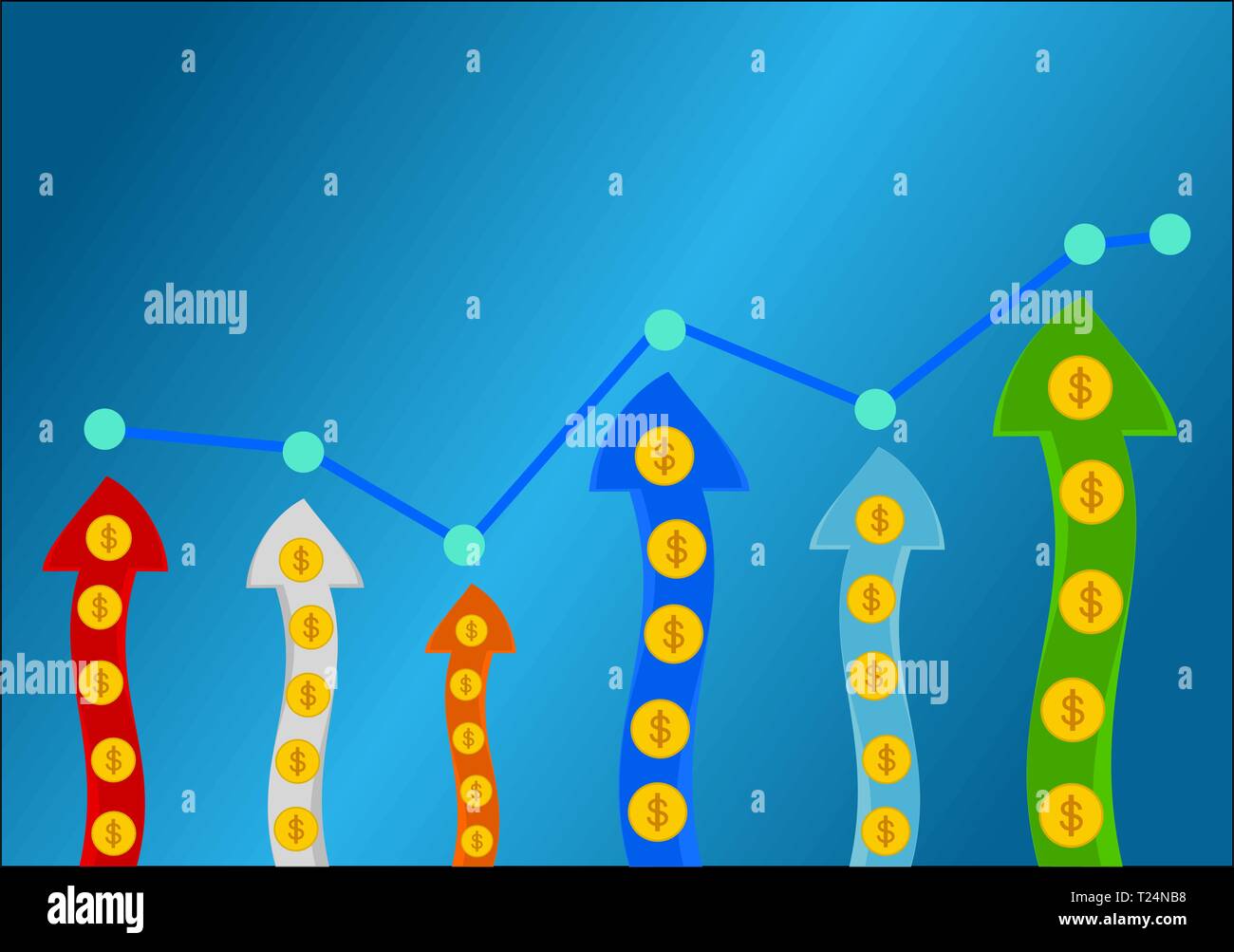 Investment background Stock Vector Images - Alamy