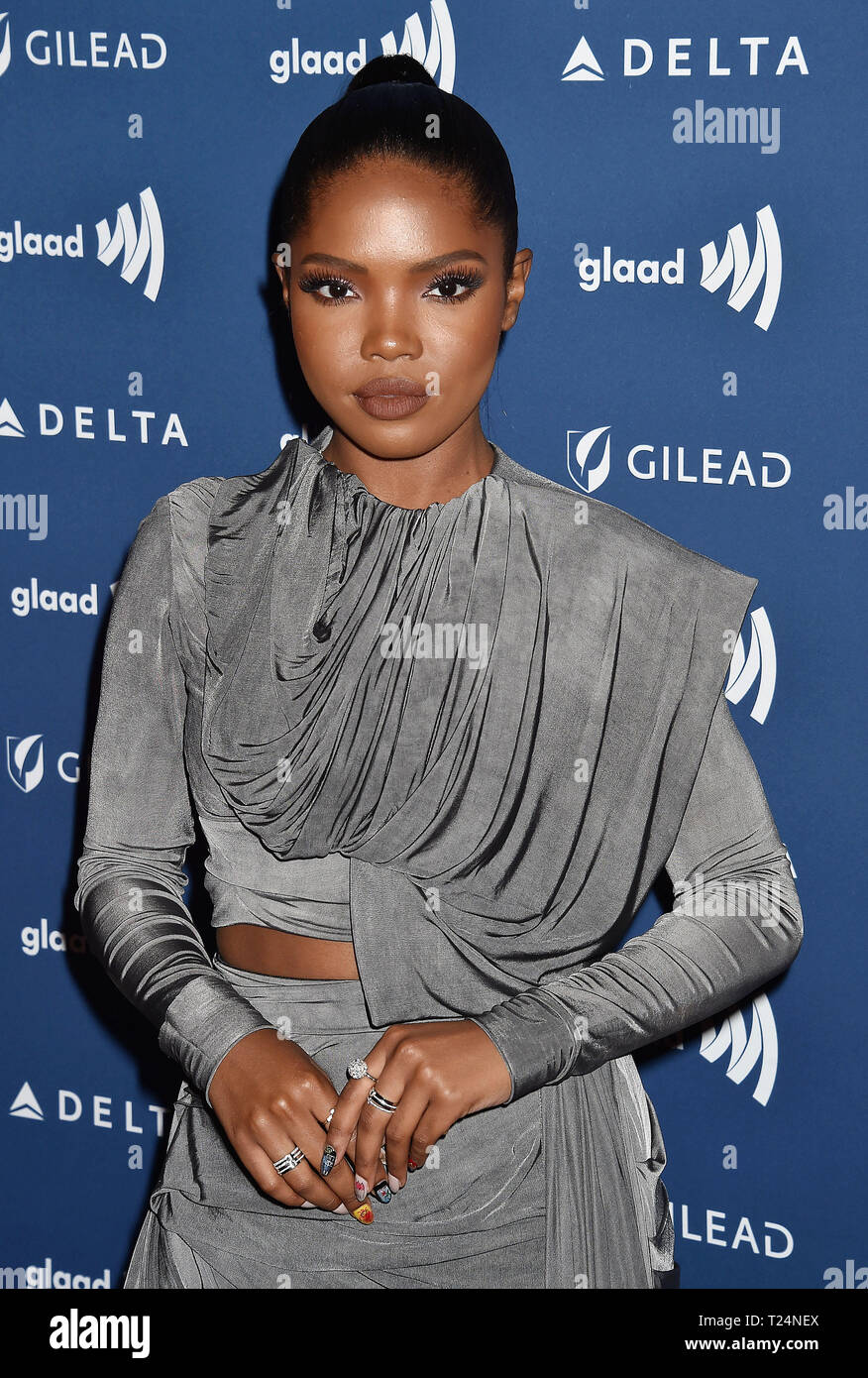 BEVERLY HILLS, CA - MARCH 28: Ryan Destiny attends the 30th Annual ...