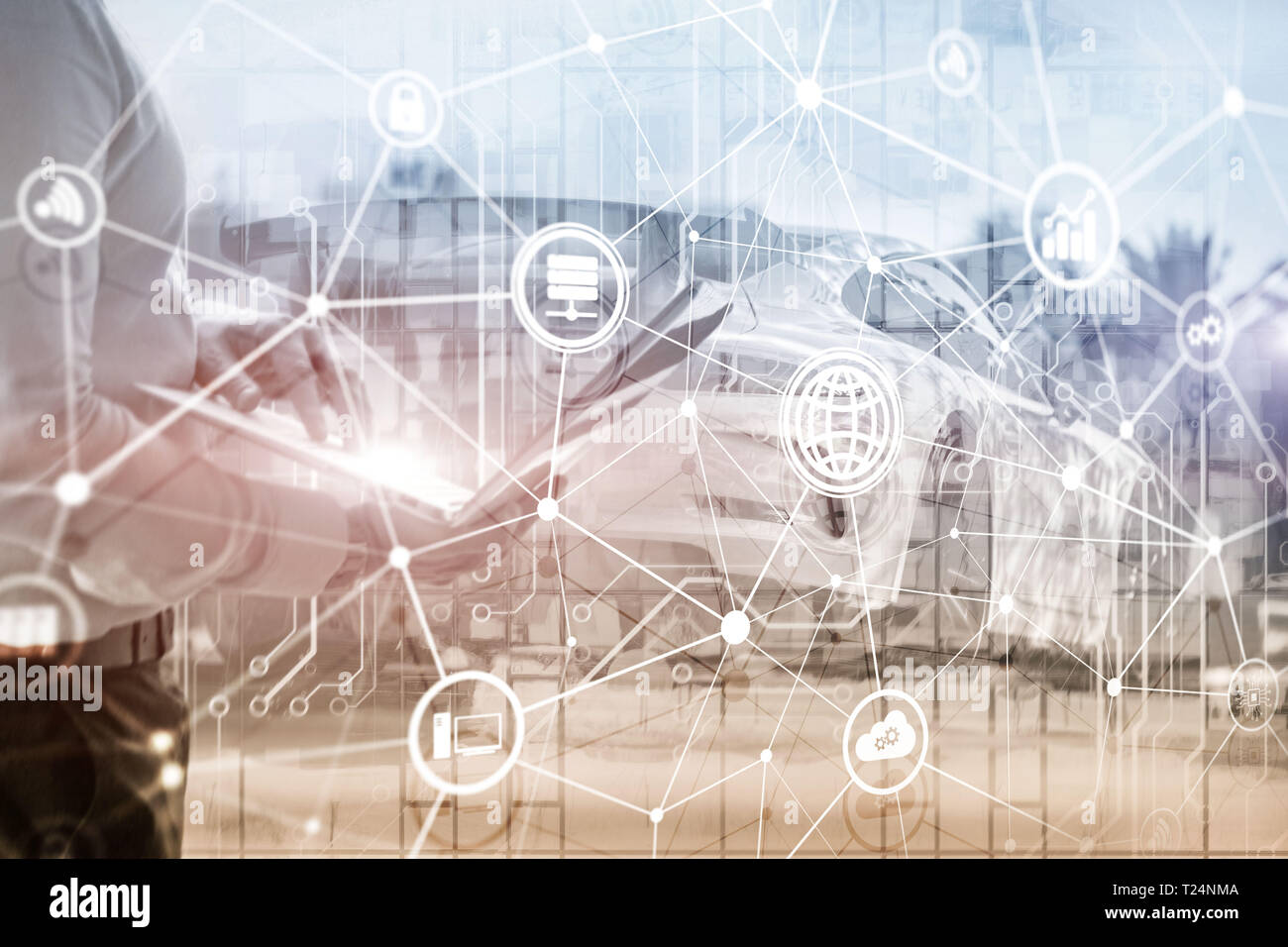 ICT - information and telecommunication technology and IOT - internet ...