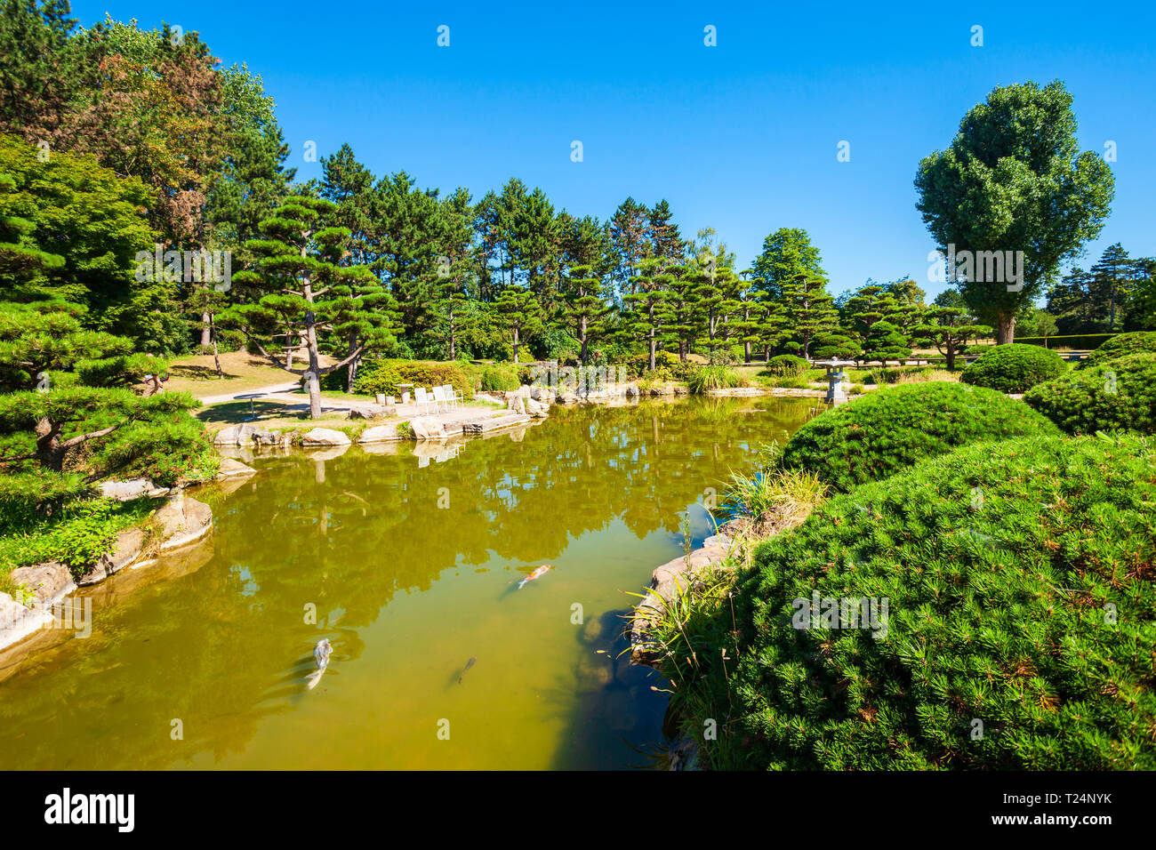 Japanese Garden in Nordpark is a public green area in the Stockum ...