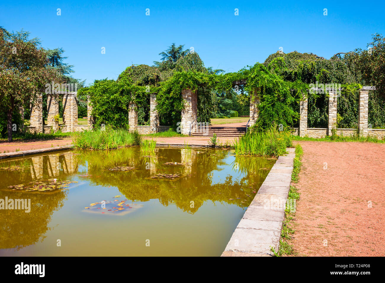 Water fountain in koblenz germany hi-res stock photography and images ...