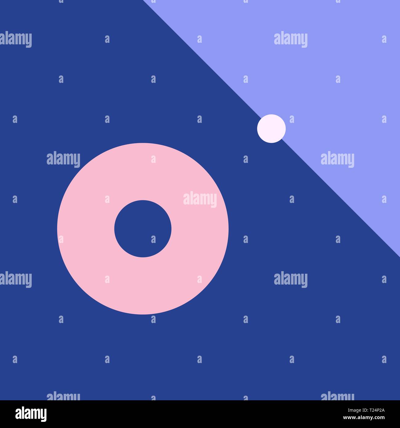 Vector Geometric Background in Material Design style. Universal Simple ...