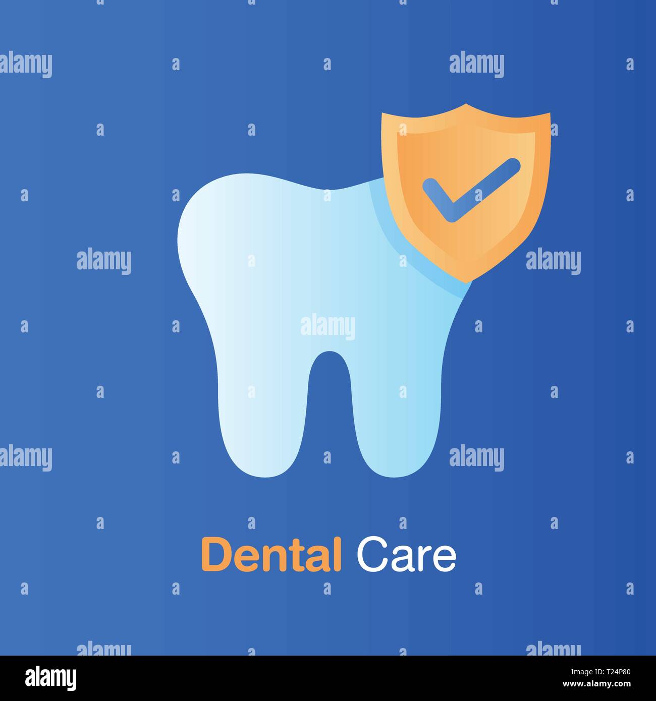 Dental care concept. Good hygiene tooth, prevention, check up and ...