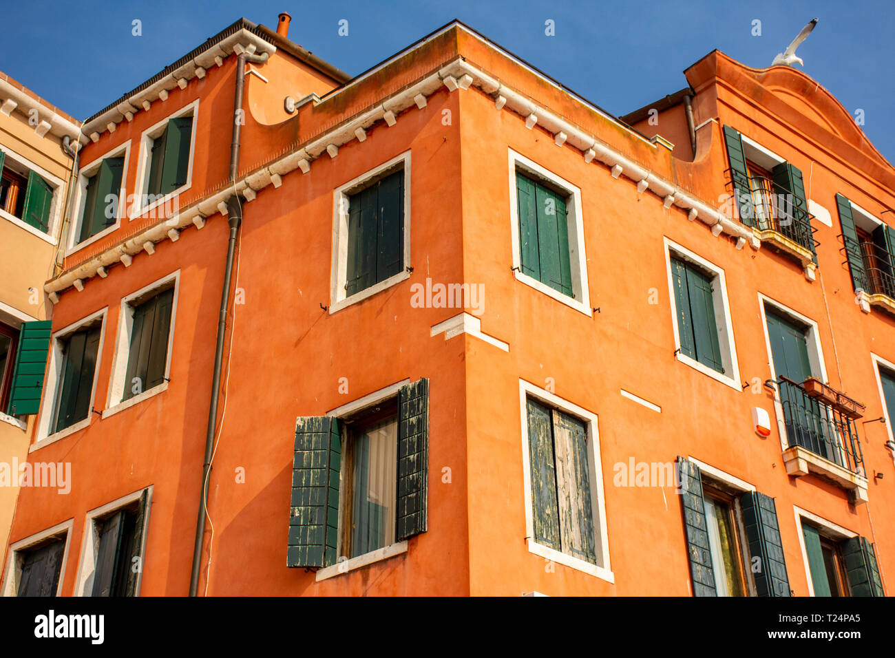 Italy, Venice, views and architectural details typical of the Venetian ...