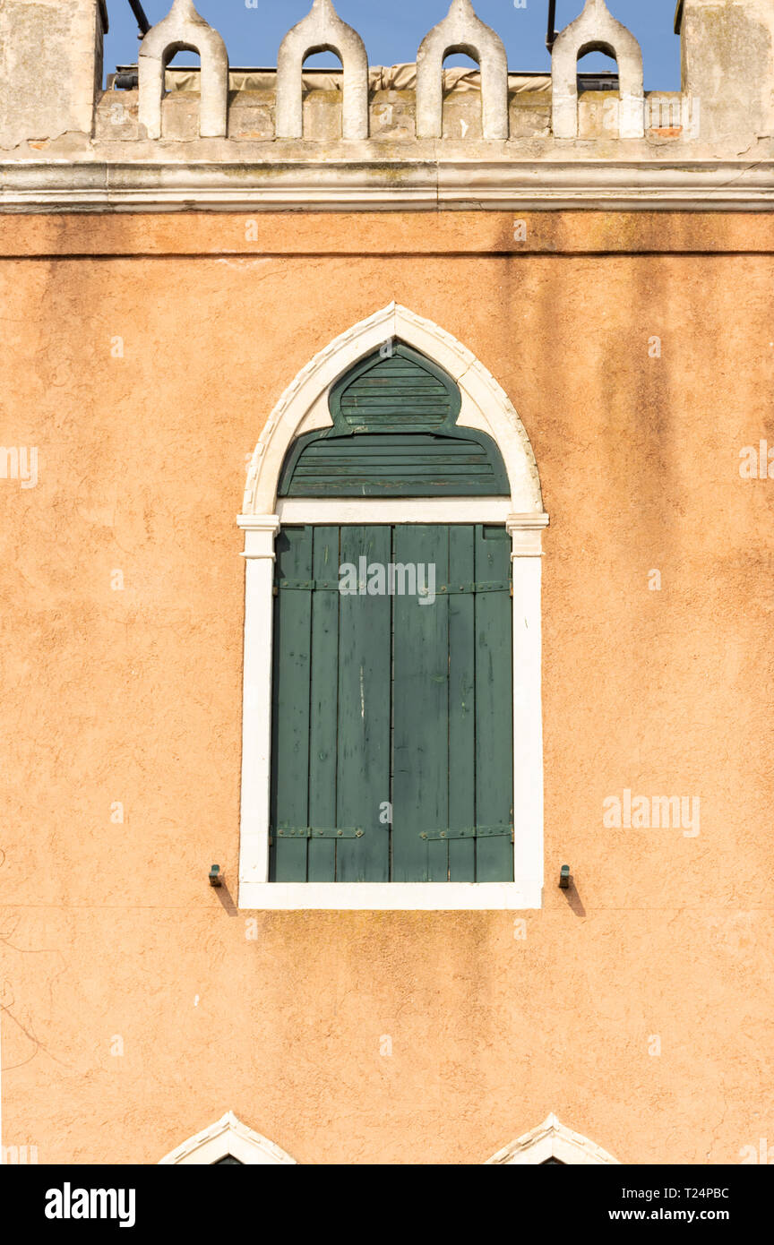 Italy, Venice, views and architectural details typical of the Venetian ...