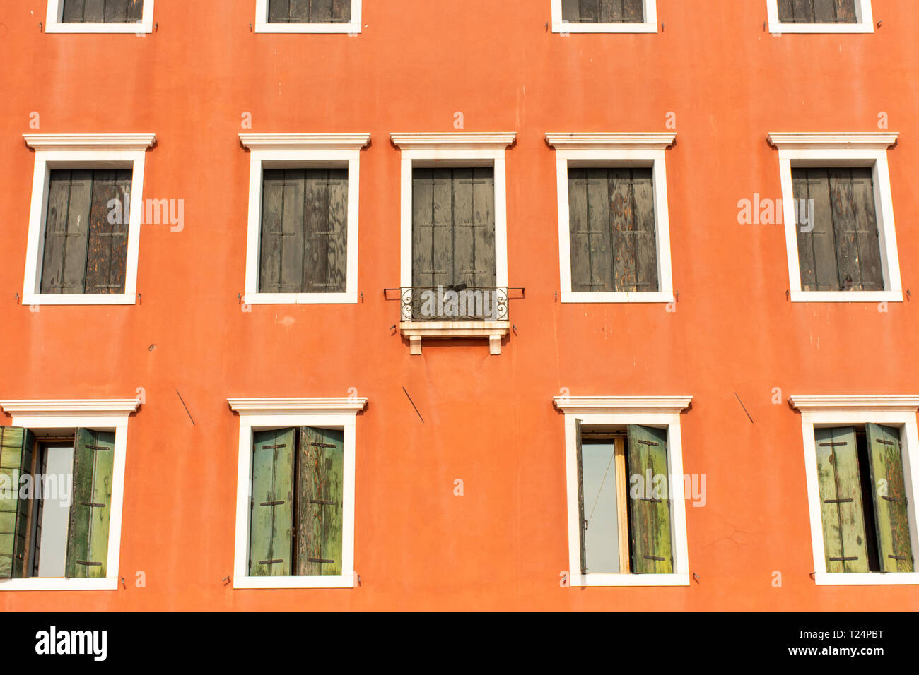 Italy, Venice, views and architectural details typical of the Venetian ...