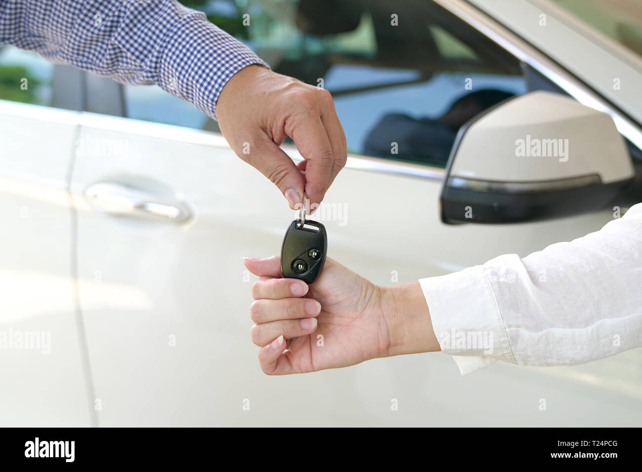 Car Keys Handover