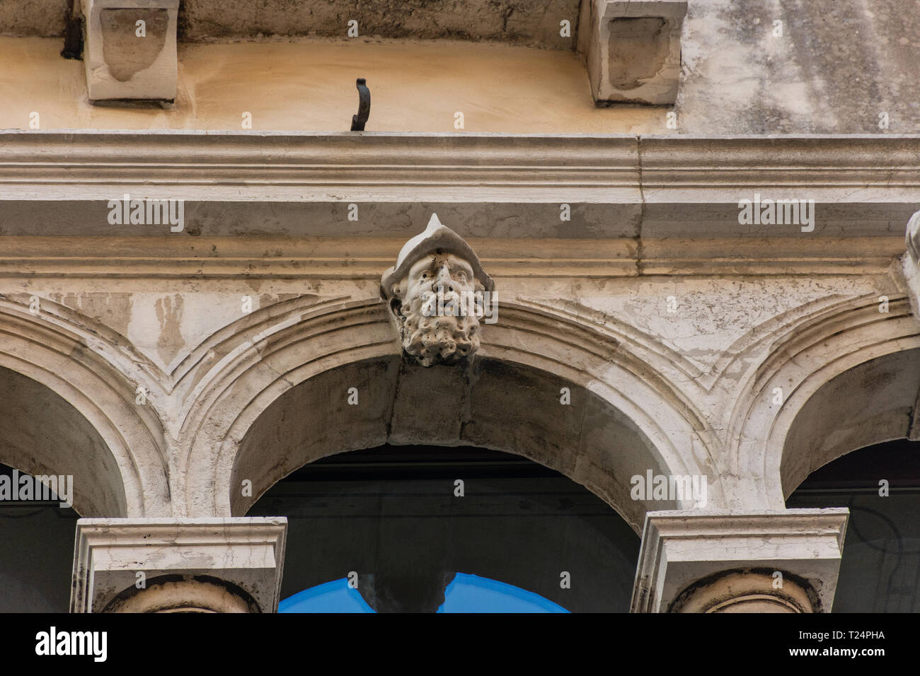 Italy, Venice, views and architectural details typical of the Venetian ...