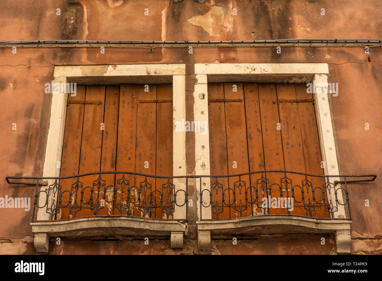 Italy, Venice, views and architectural details typical of the Venetian ...