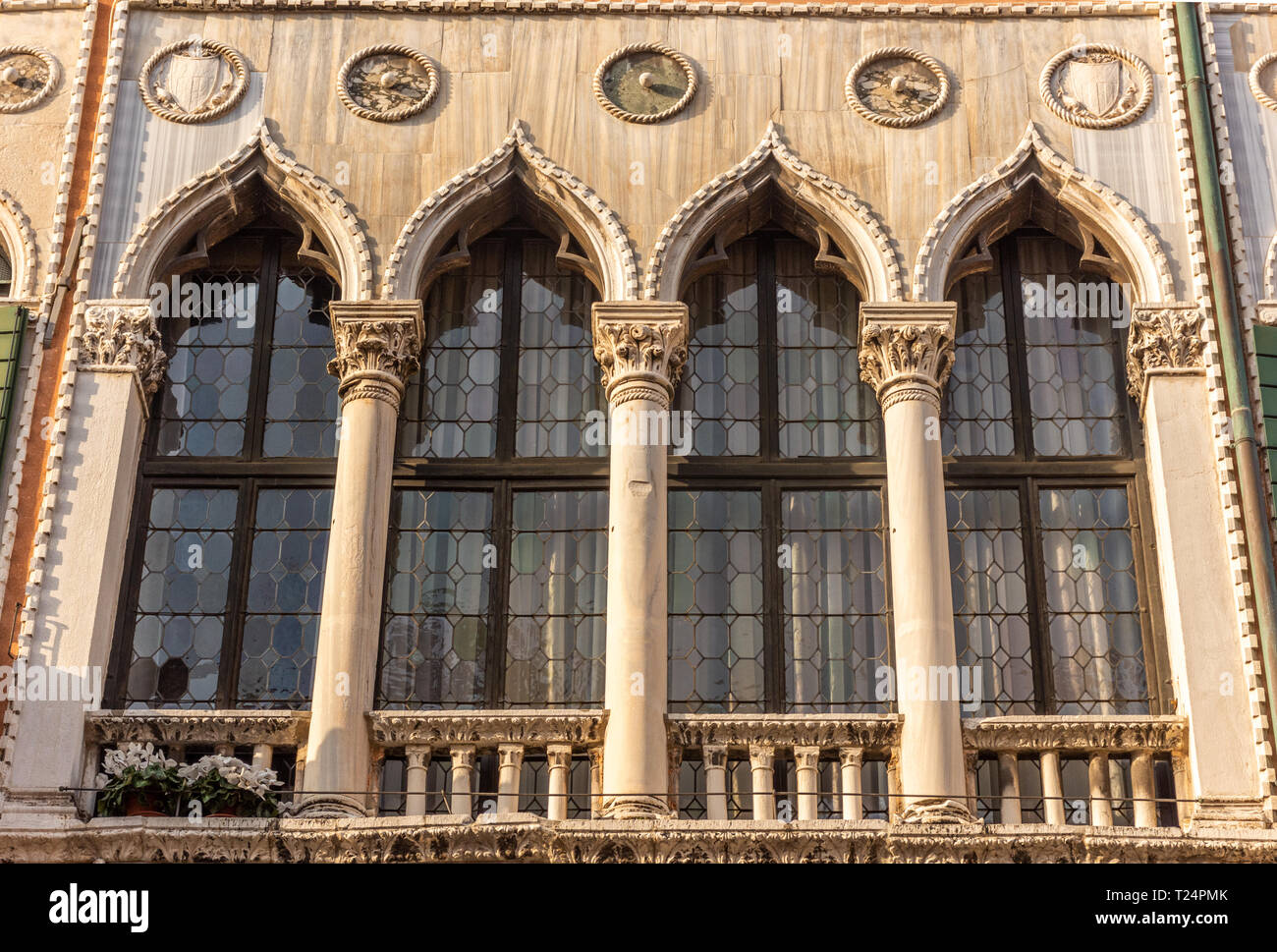 Italy, Venice, views and architectural details typical of the Venetian ...