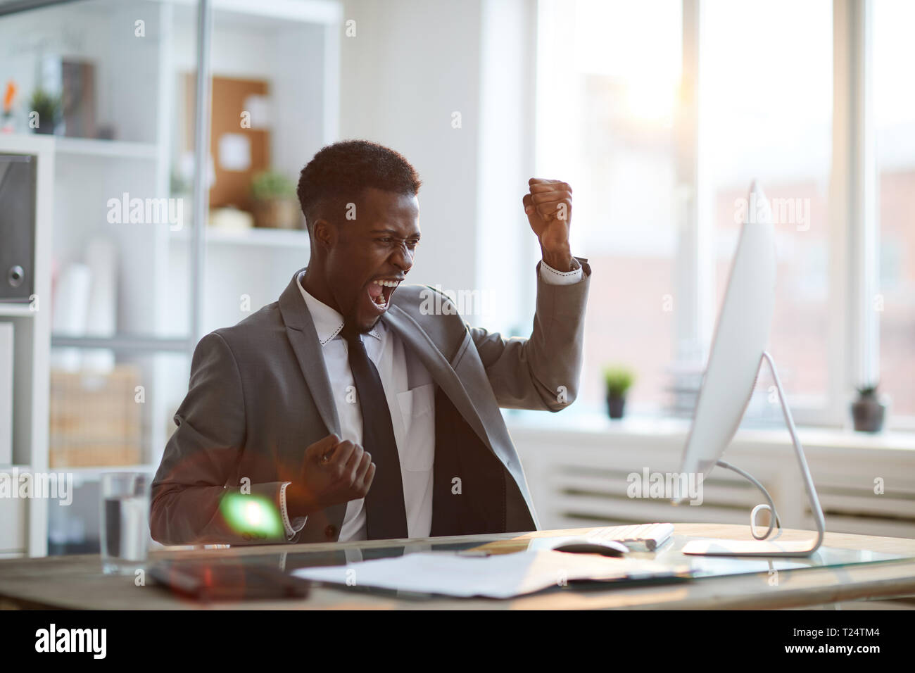 Excited expertise hi-res stock photography and images - Alamy