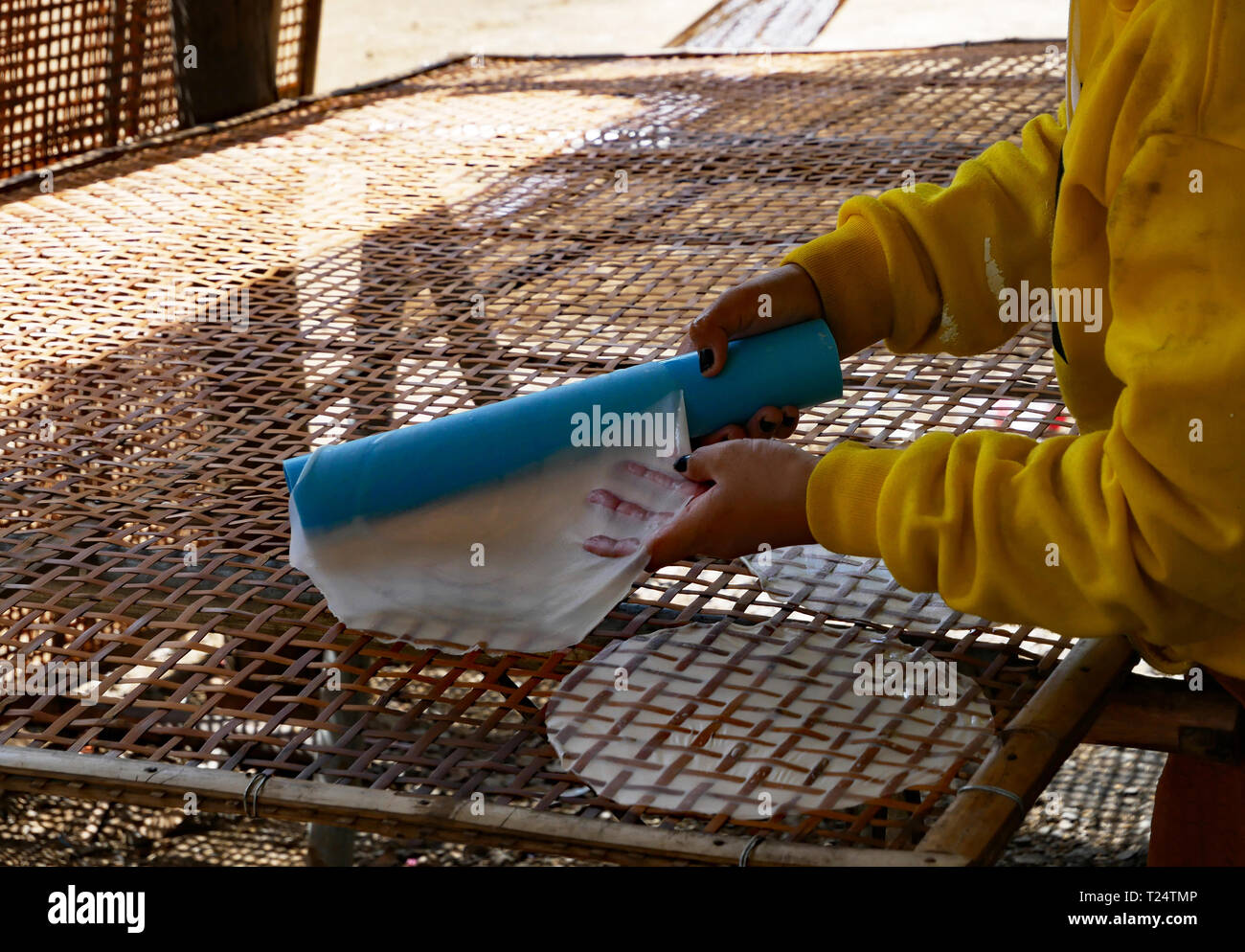 Drying out rice hi-res stock photography and images - Alamy