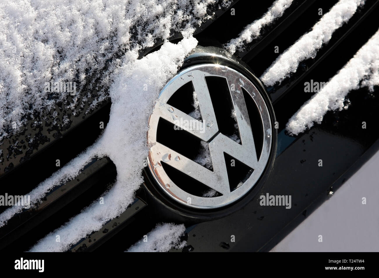 Close up of VW logo Stock Photo - Alamy