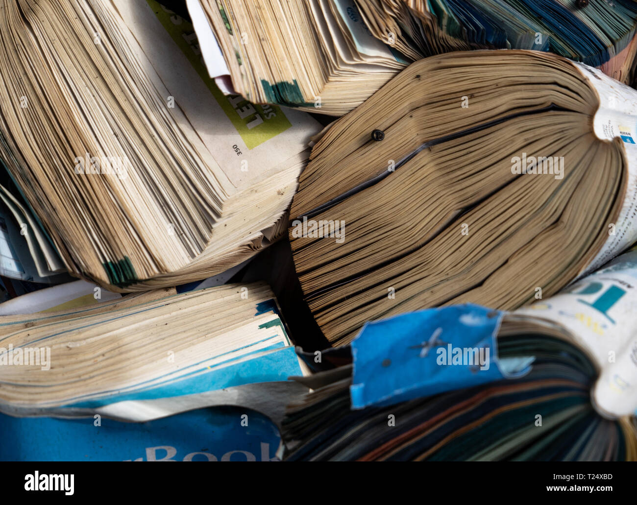 Damaged book cover hi-res stock photography and images - Alamy