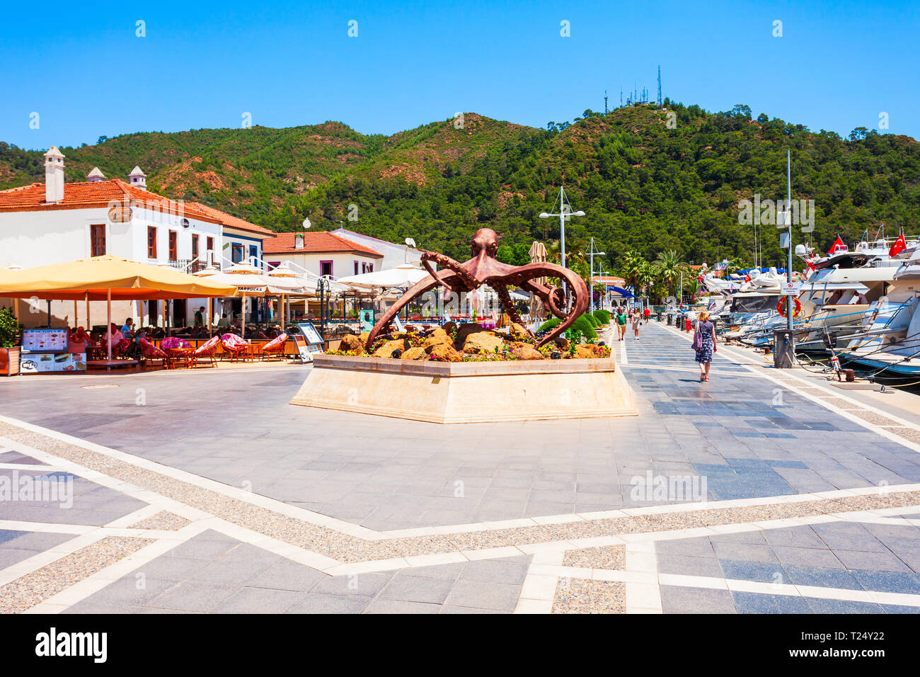 Marmaris beach promenade hi-res stock photography and images - Alamy