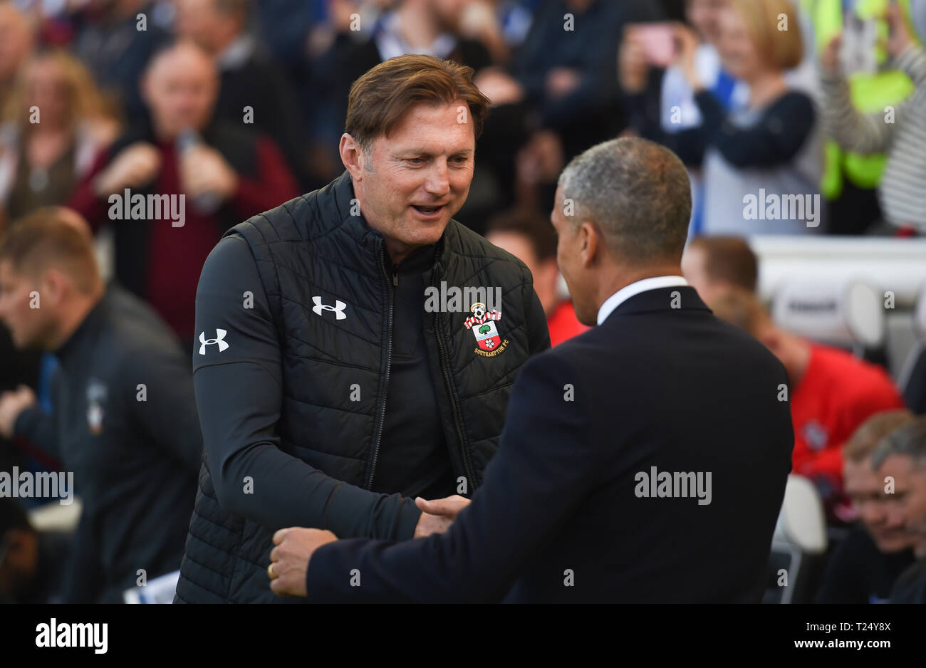 Sport managers shaking hands hi-res stock photography and images - Alamy