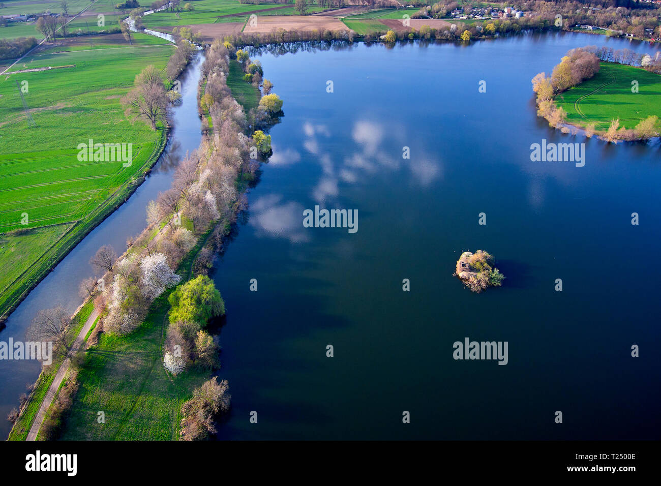 Adolfosee lake in spring Stock Photo - Alamy
