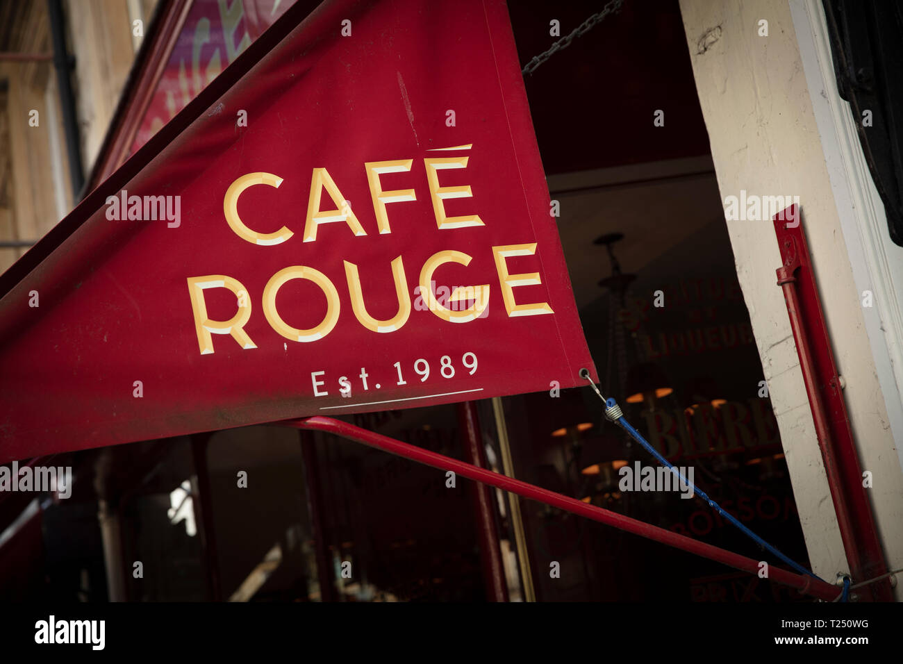 Cafe rouge logo hi-res stock photography and images - Alamy