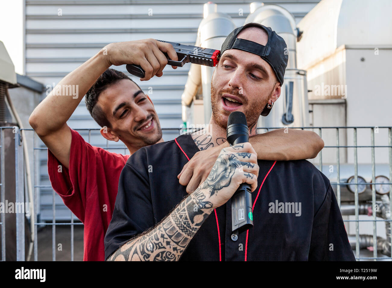 Microphone Gun High Resolution Stock Photography and Images - Alamy